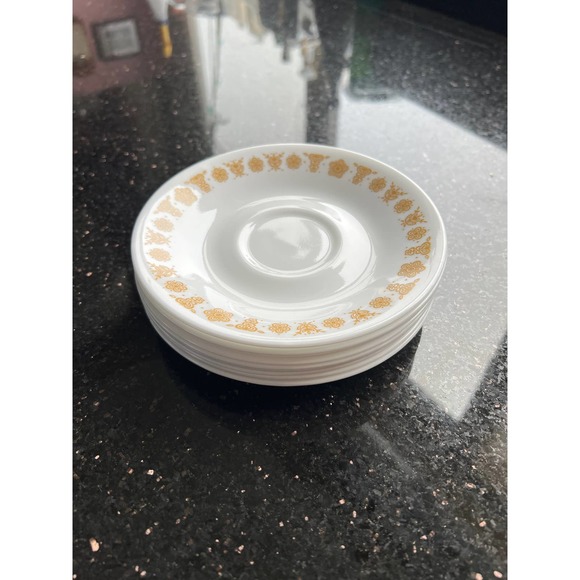 Corelle | Dining | Vintage Corelle Butterfly Gold Tea Cup Saucer | Poshmark